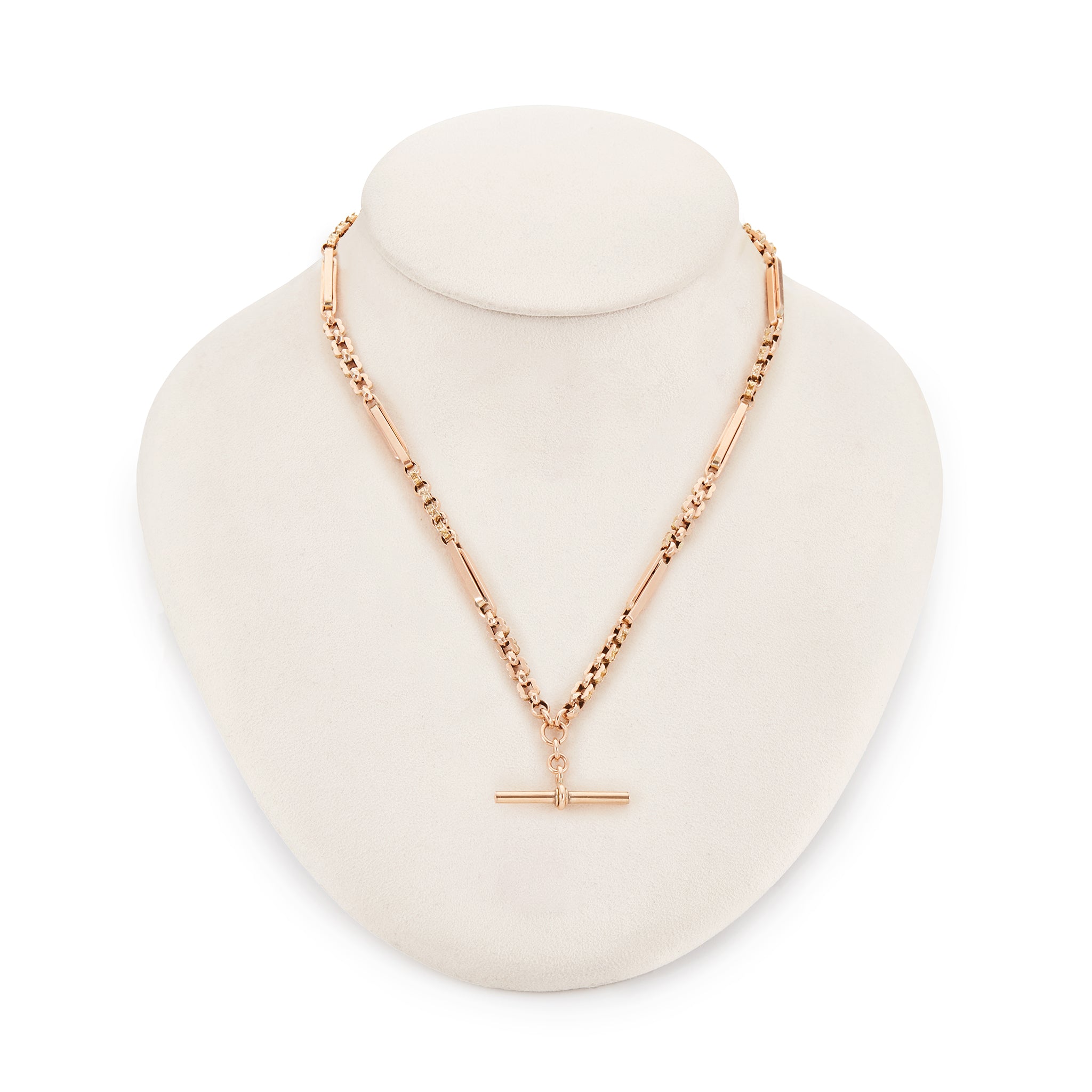 Victorian 9ct Rose Gold Fancy Link Fob Chain – Paisley's Antique Jewellery